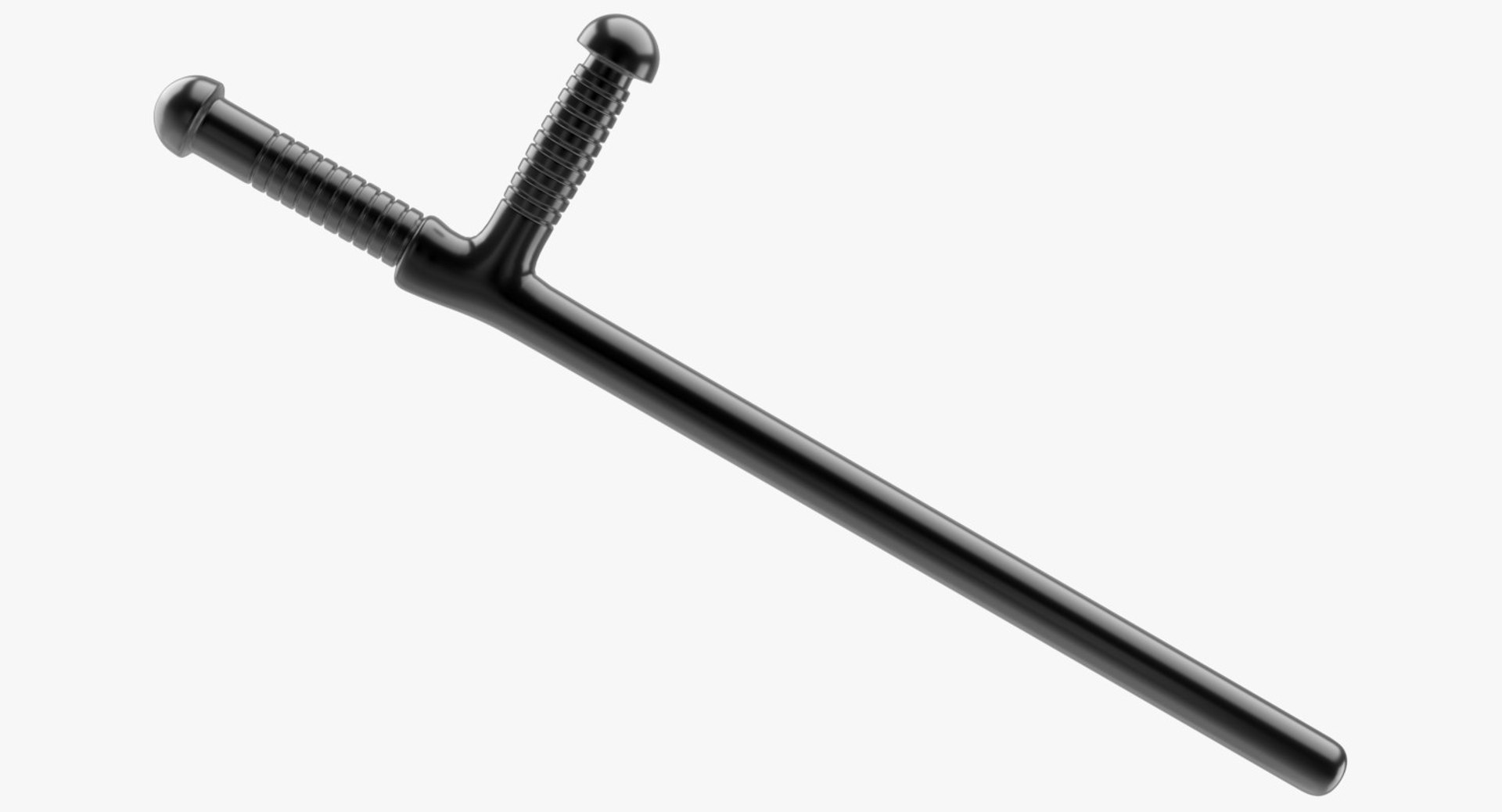 3d police baton model