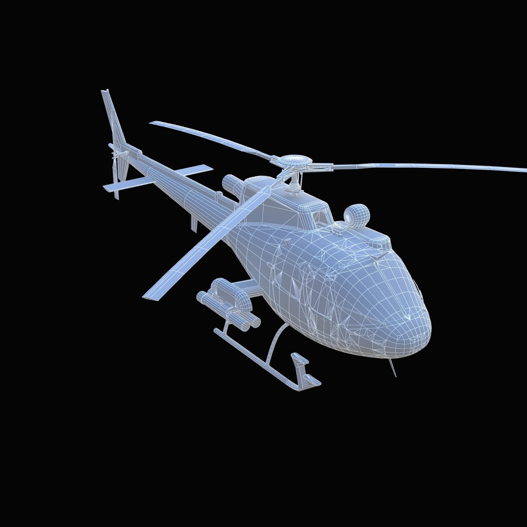 Z-11w Changhe Light Attack 3d Max