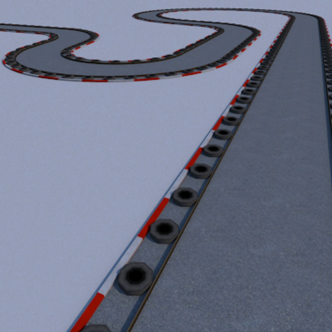 3d Model Go-kart Track