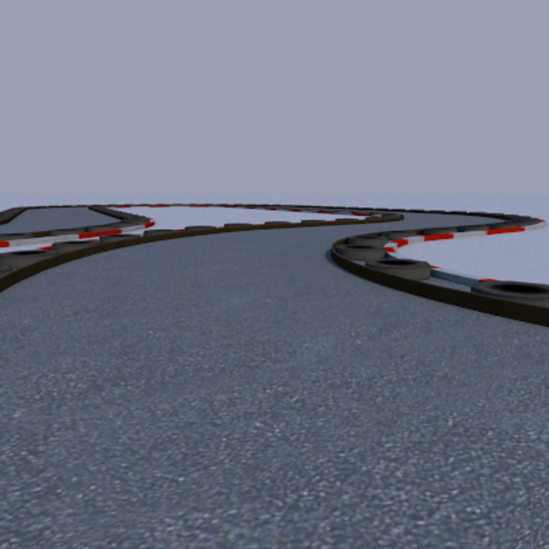 3d Model Go-kart Track