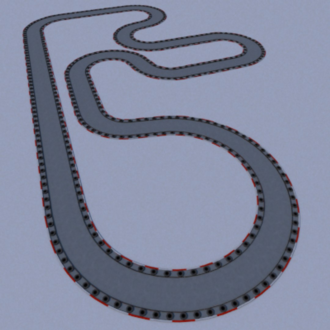 3d Model Go-kart Track