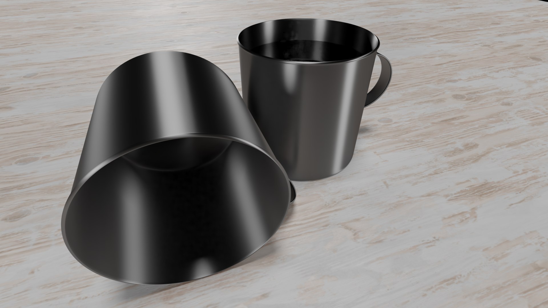 Free 3D Iron Cup - TurboSquid 1309325
