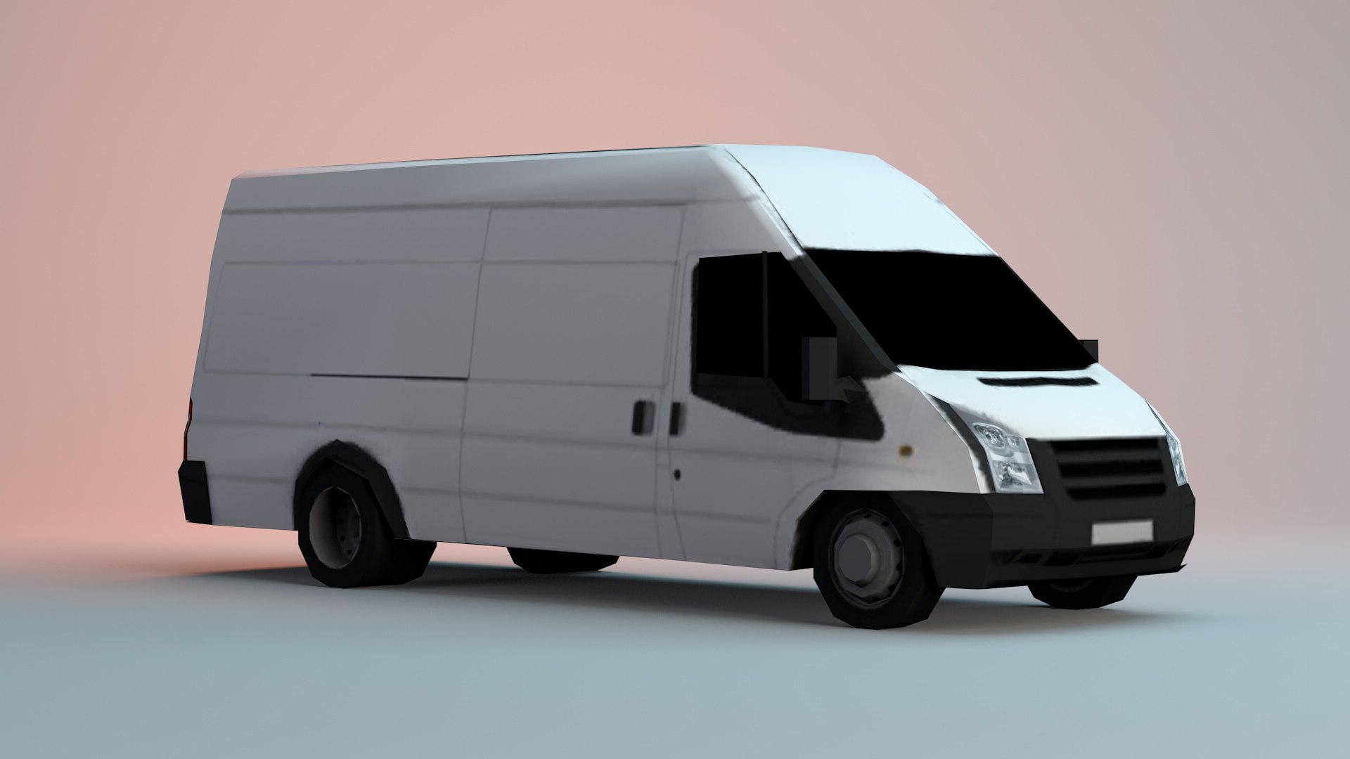 Delivery Van 3D Model - TurboSquid 1828538