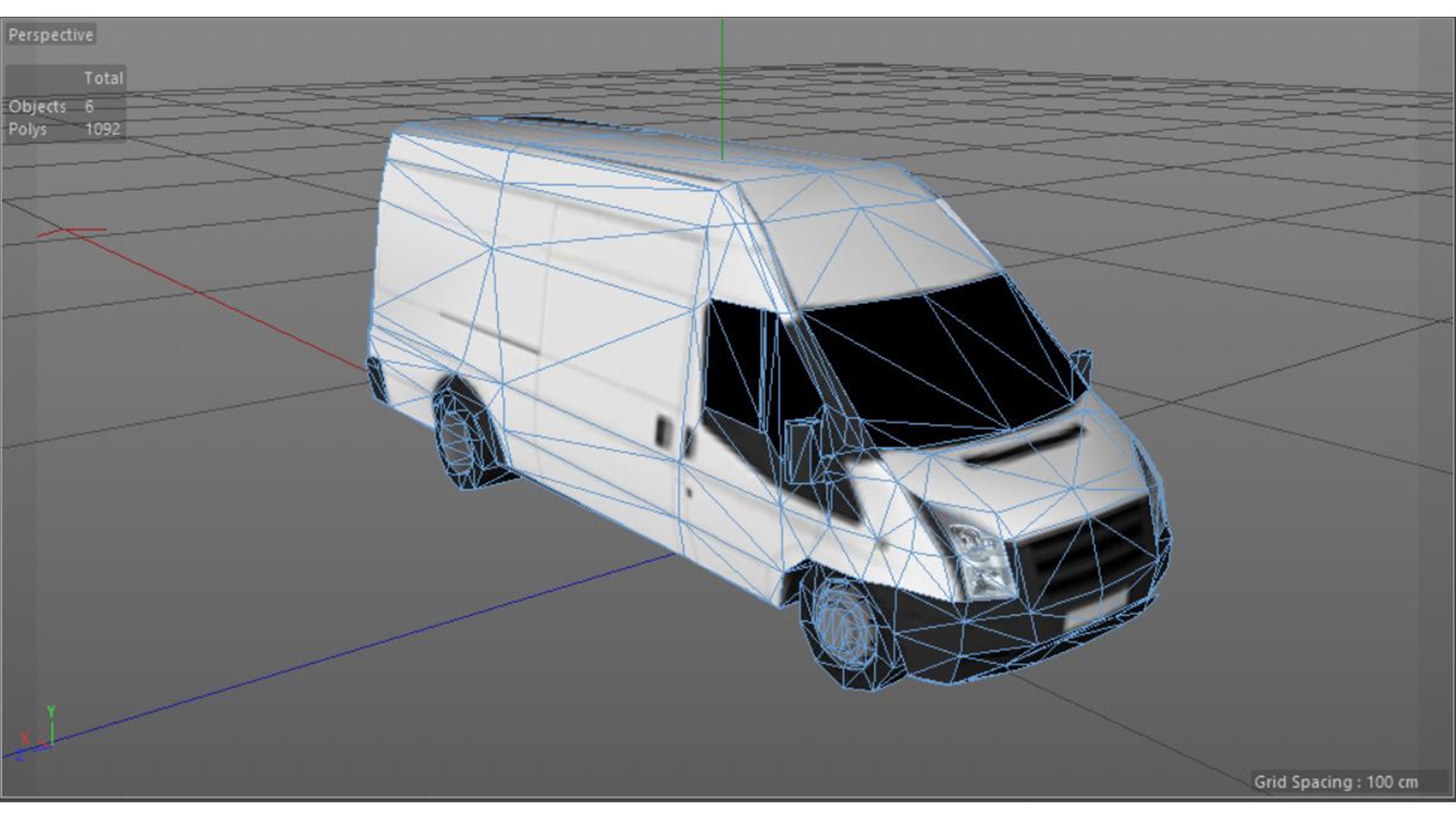 Delivery Van 3D Model - TurboSquid 1828538
