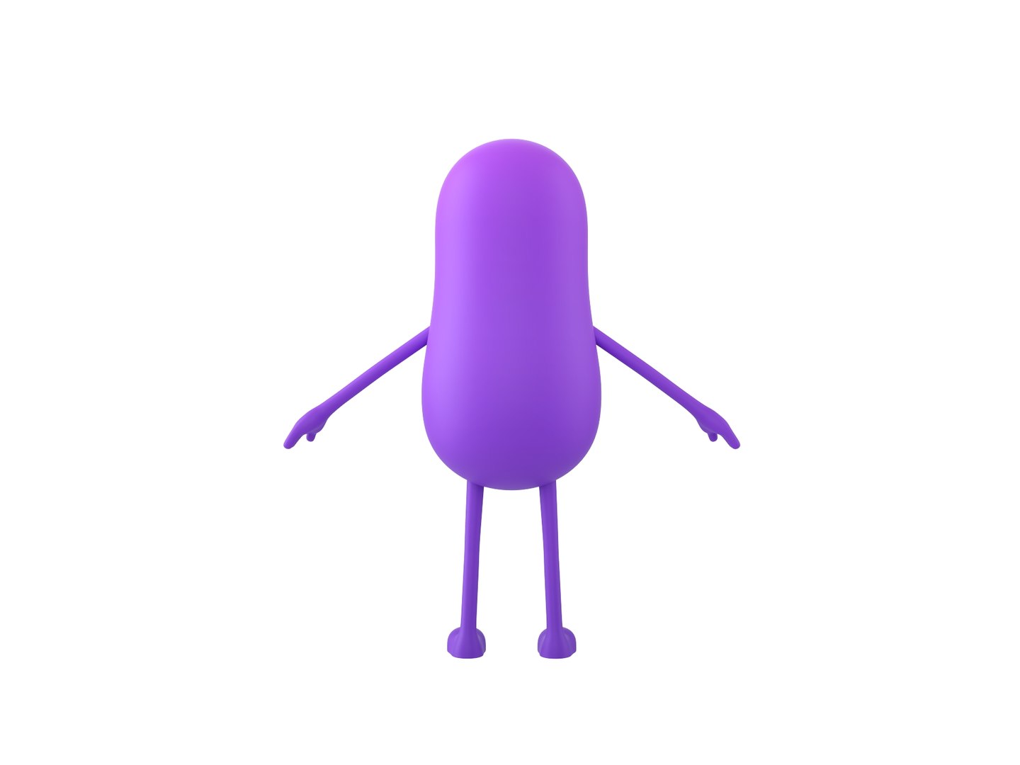 Character323 Purple Guy 3D - TurboSquid 2258518