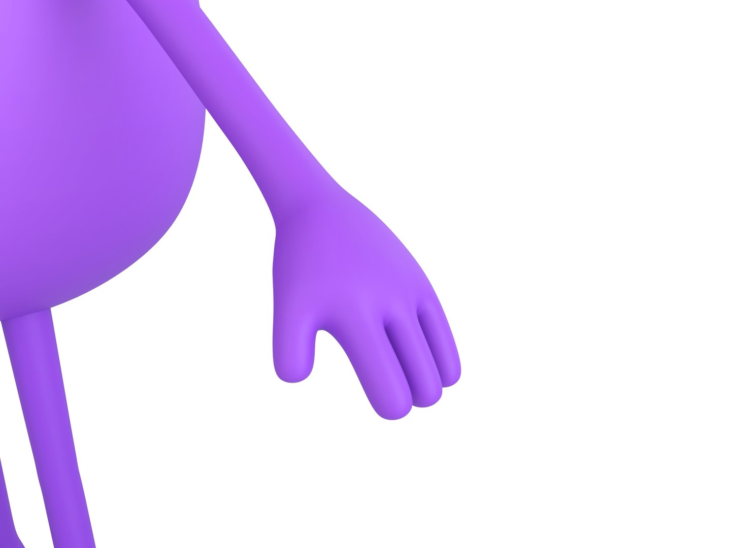 Character323 Purple Guy 3D - TurboSquid 2258518