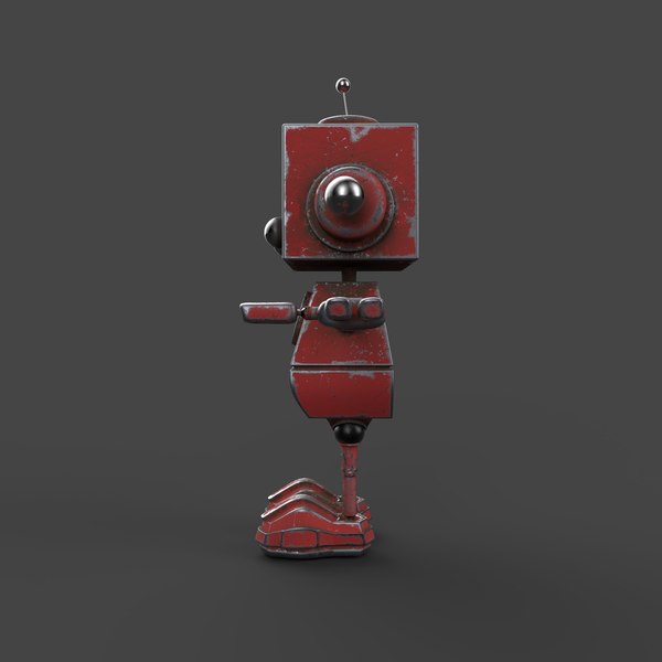 Cute robot 3D model - TurboSquid 1340227