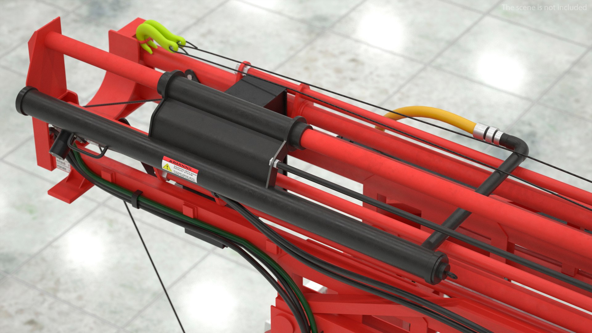 Mobile Drilling Rig Red Rigged Model - TurboSquid 2310824