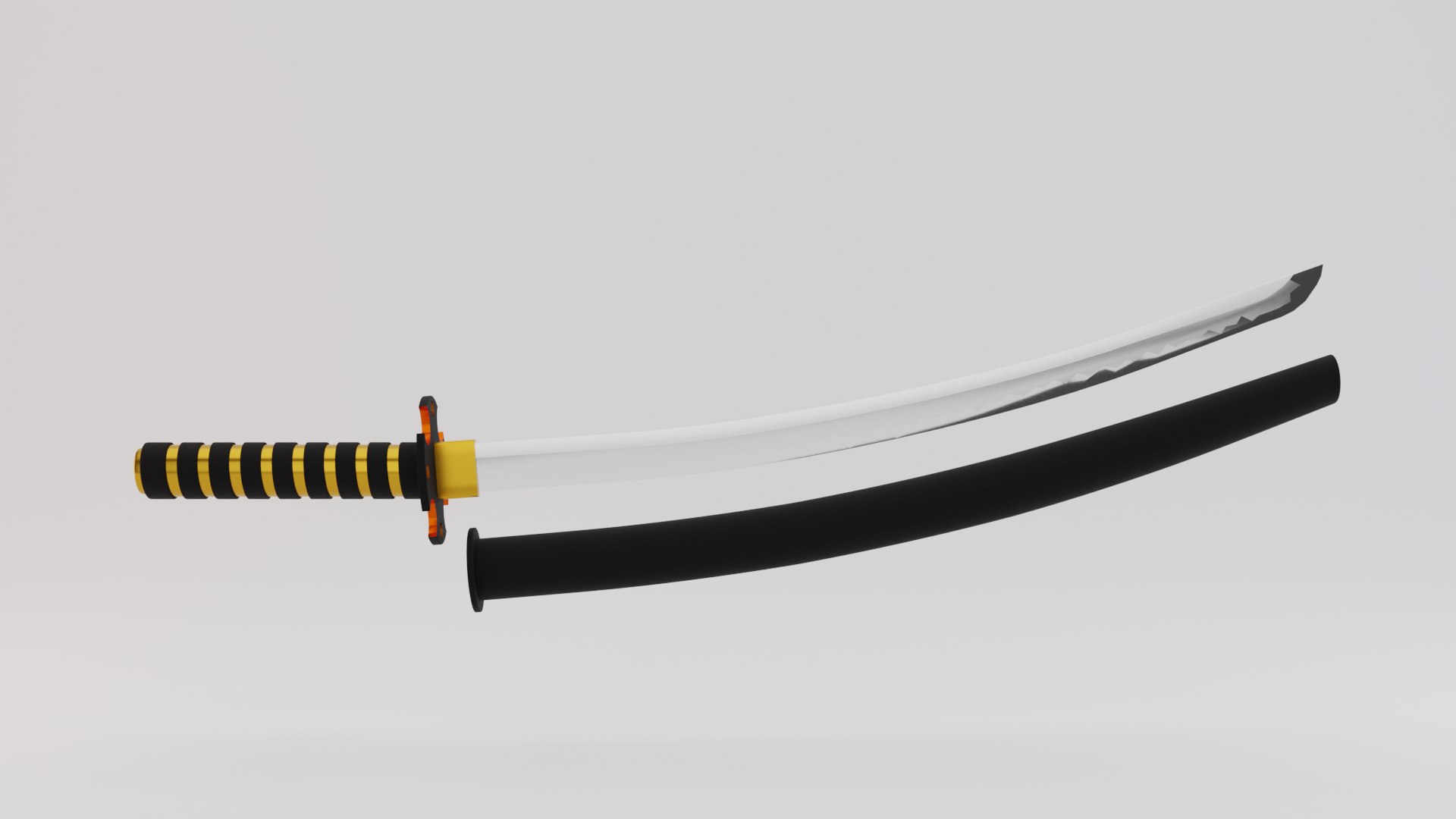 Free Katana 3D Model - TurboSquid 1532070