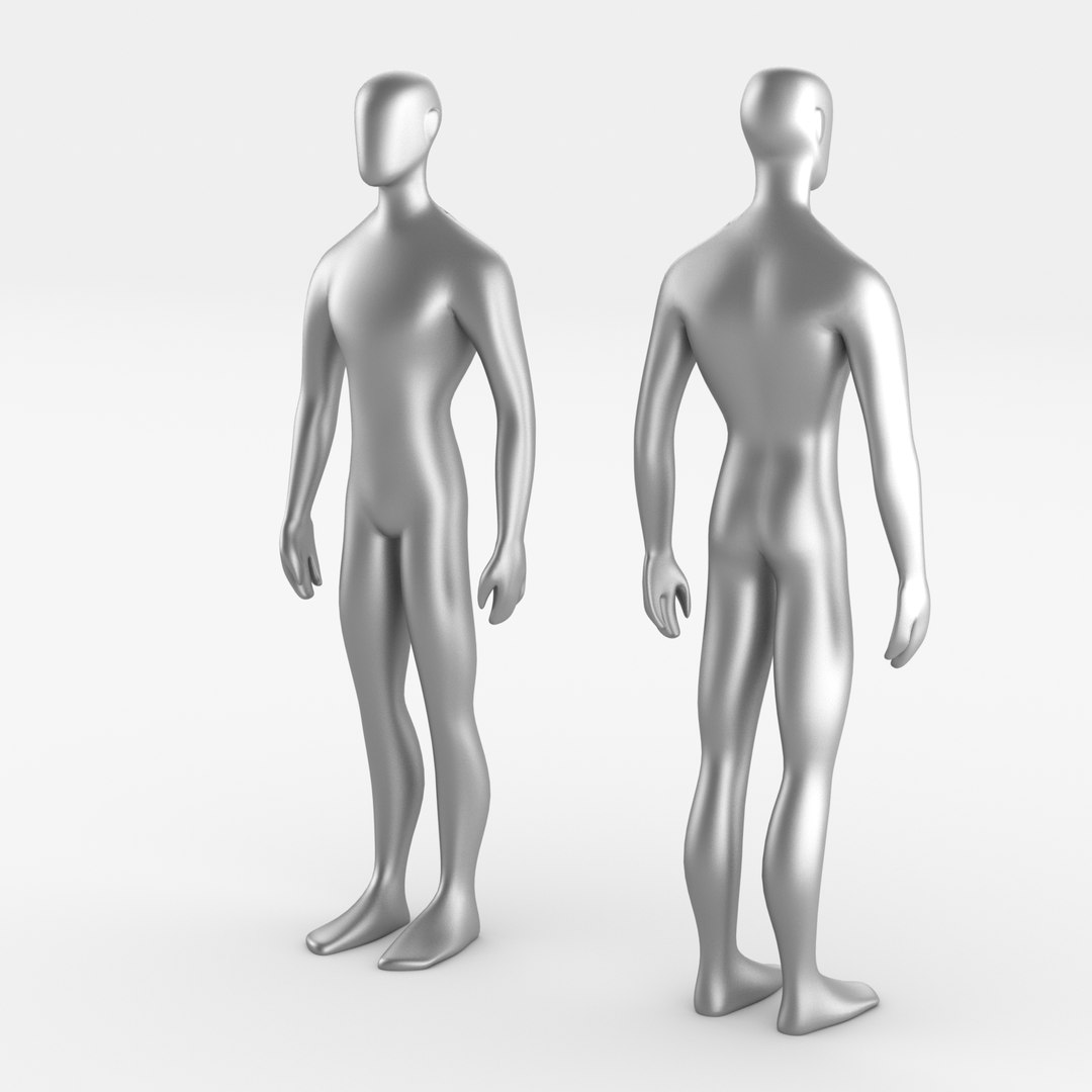 3d model human man