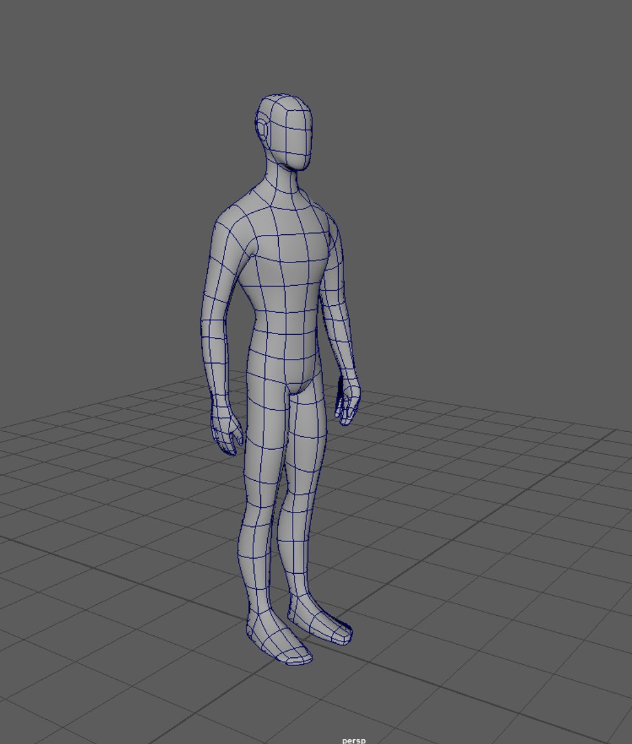 3d Model Human Man