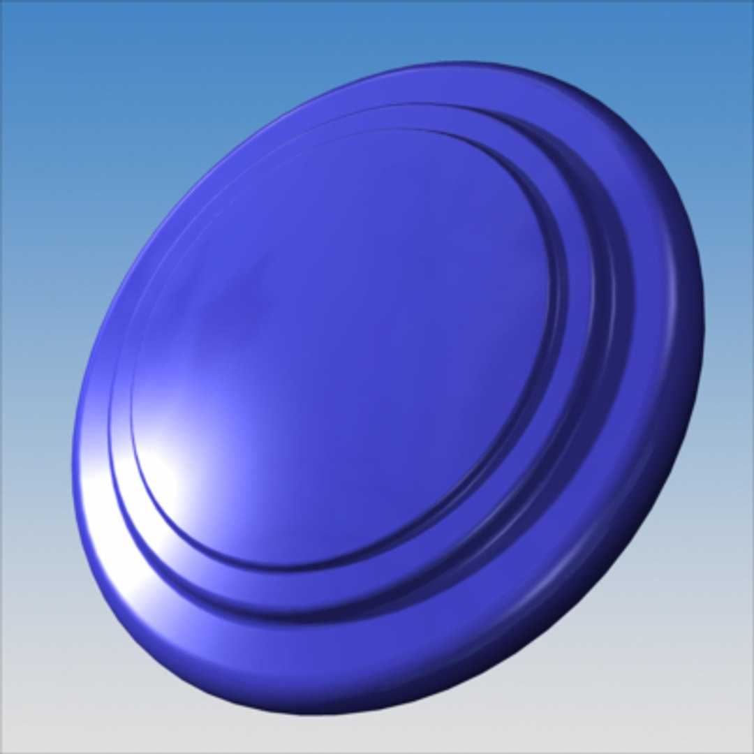 3d Frisbee Model