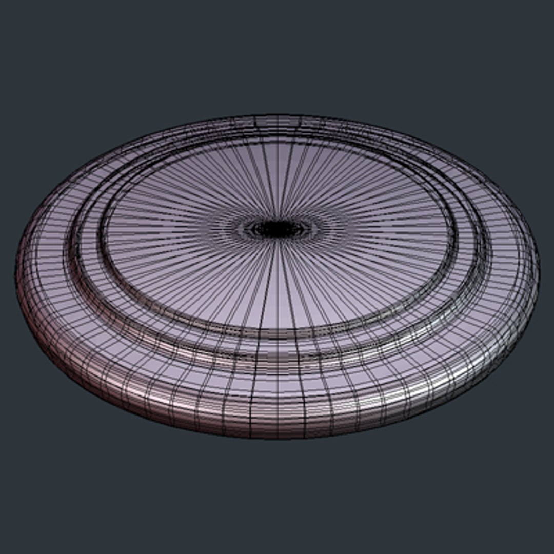 3d Frisbee Model