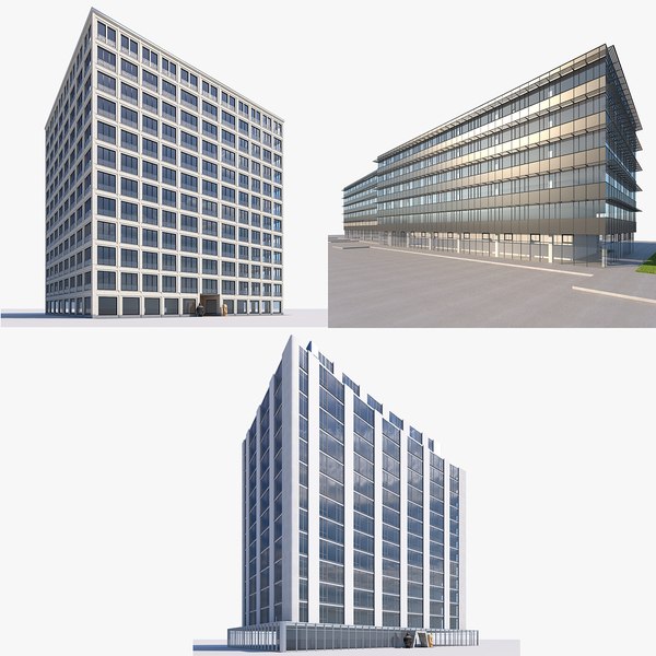 Office Building 3D Models for Download | TurboSquid
