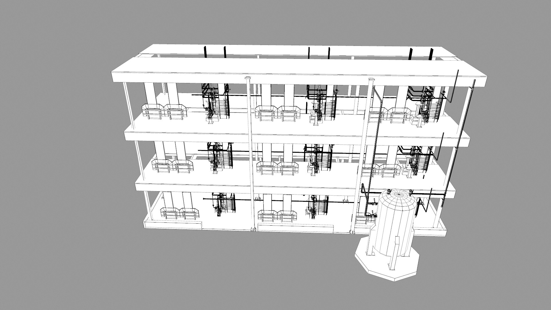 Power Plant Model - TurboSquid 2299412