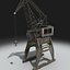 3d Crane Construction Model