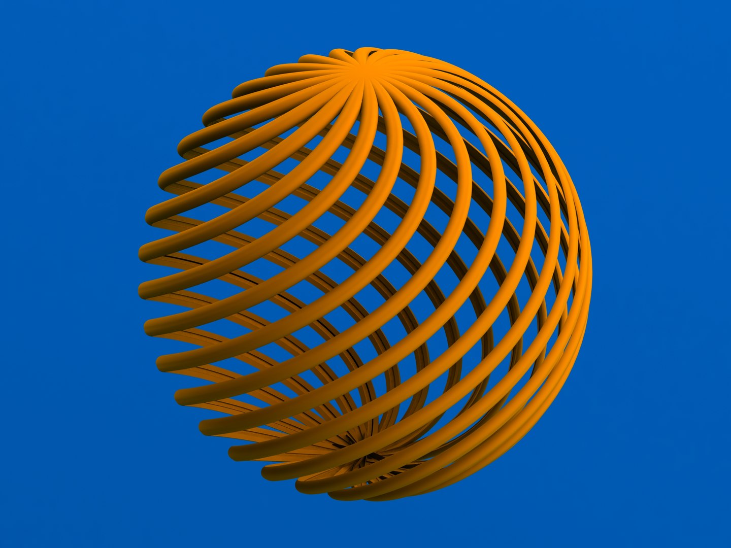 3D Wireframe Shape Geometric Twisted Sphere - TurboSquid 2162528