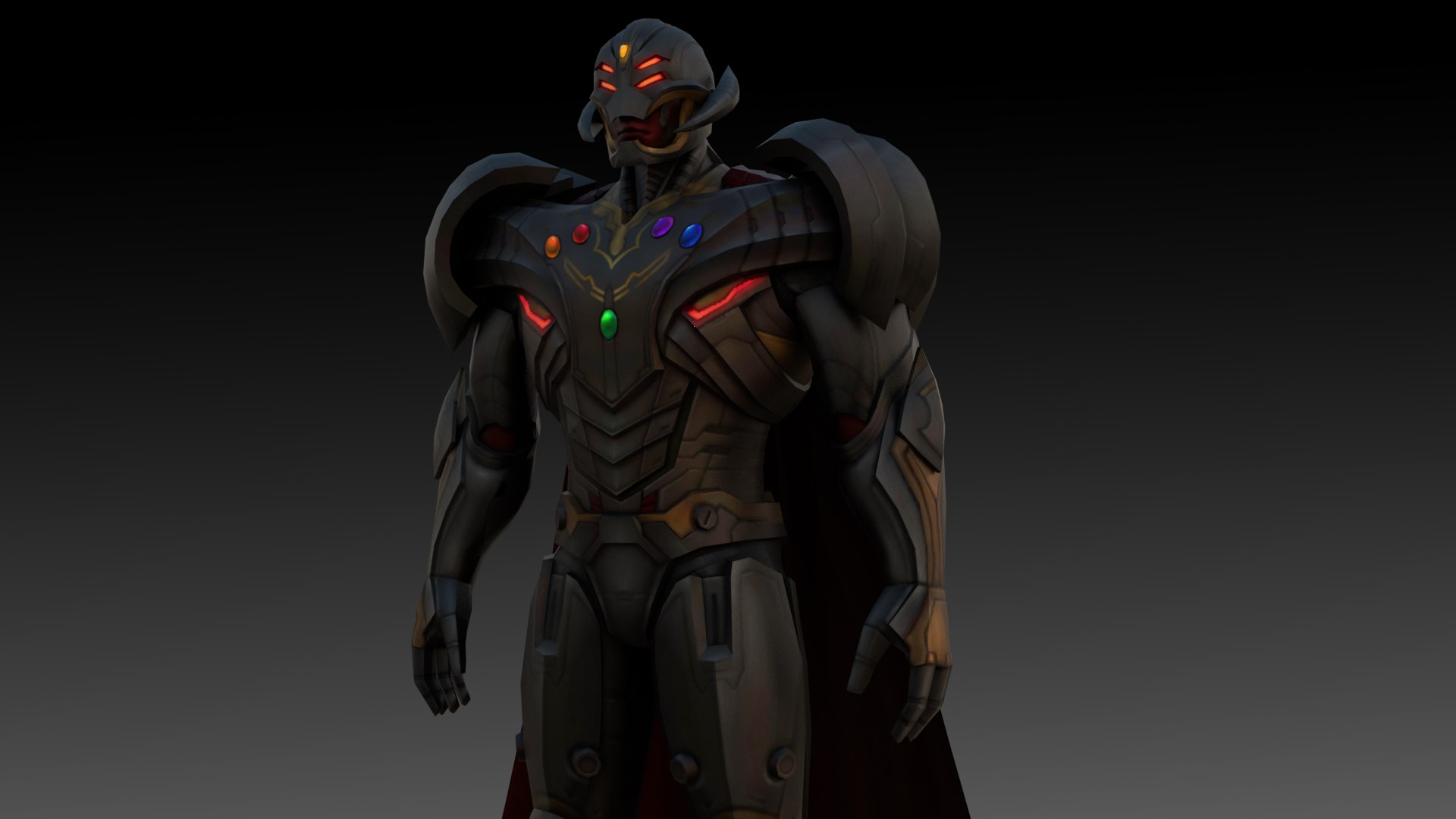 Infinity Ultron 3D Model High Quality Rigged 3D Model - TurboSquid 2346374