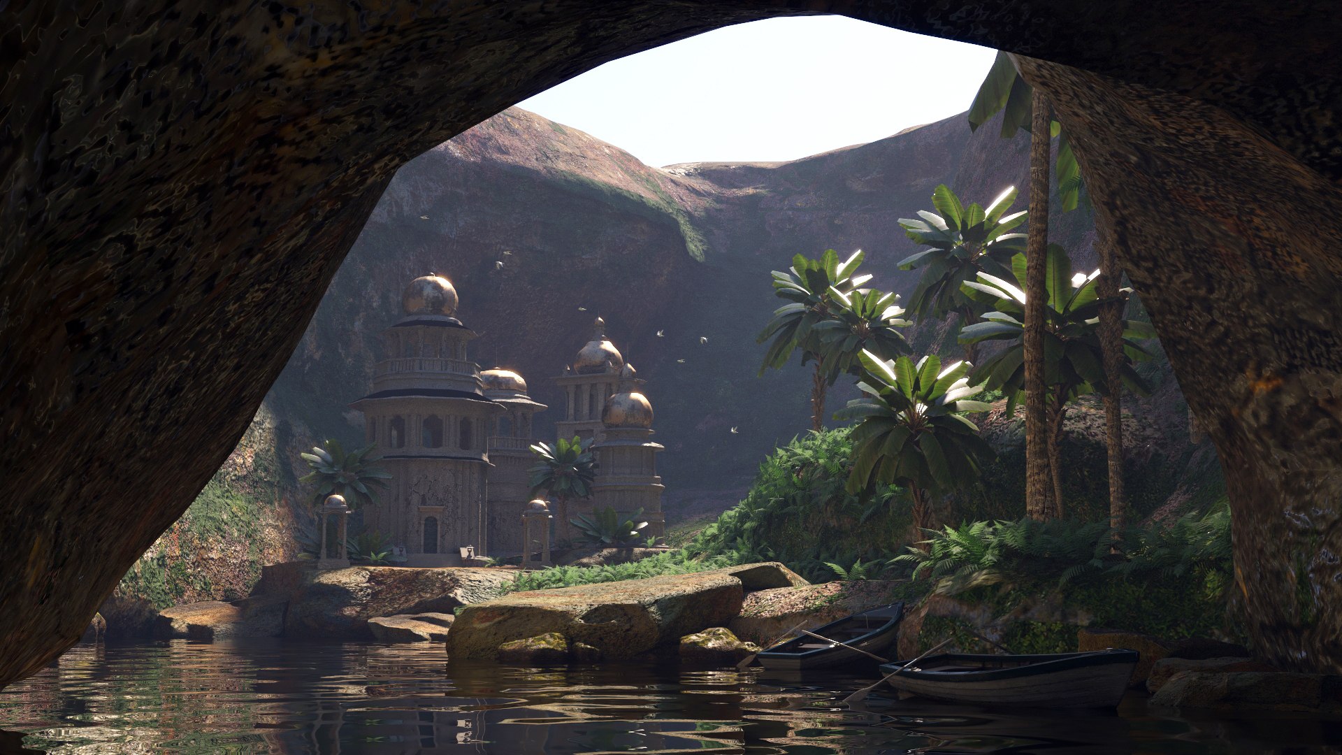 Lost temple 3D - TurboSquid 1612521