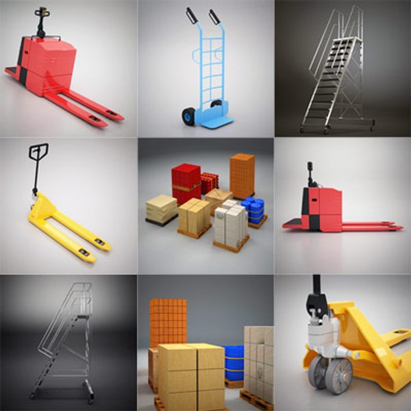 Transport Trolley 3D Models for Download | TurboSquid