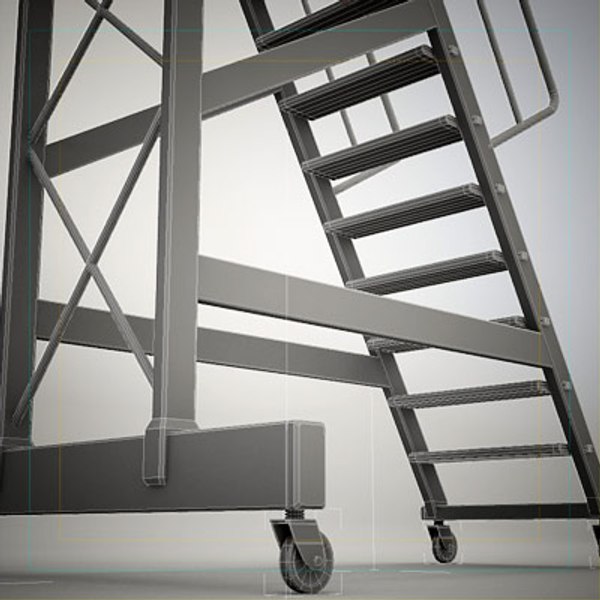 storage elements warehouse 3d model