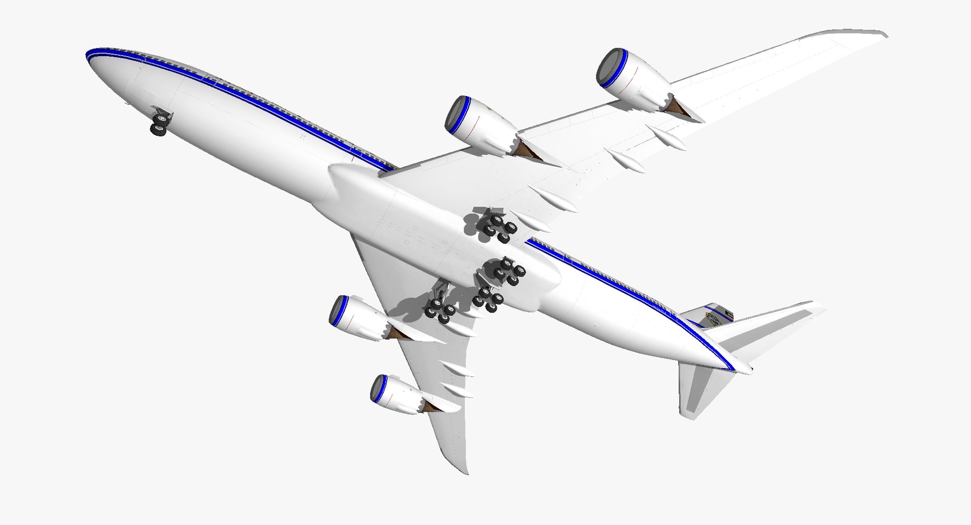 Boeing 747-8i State Of Kuwait 3D Model - TurboSquid 1861319