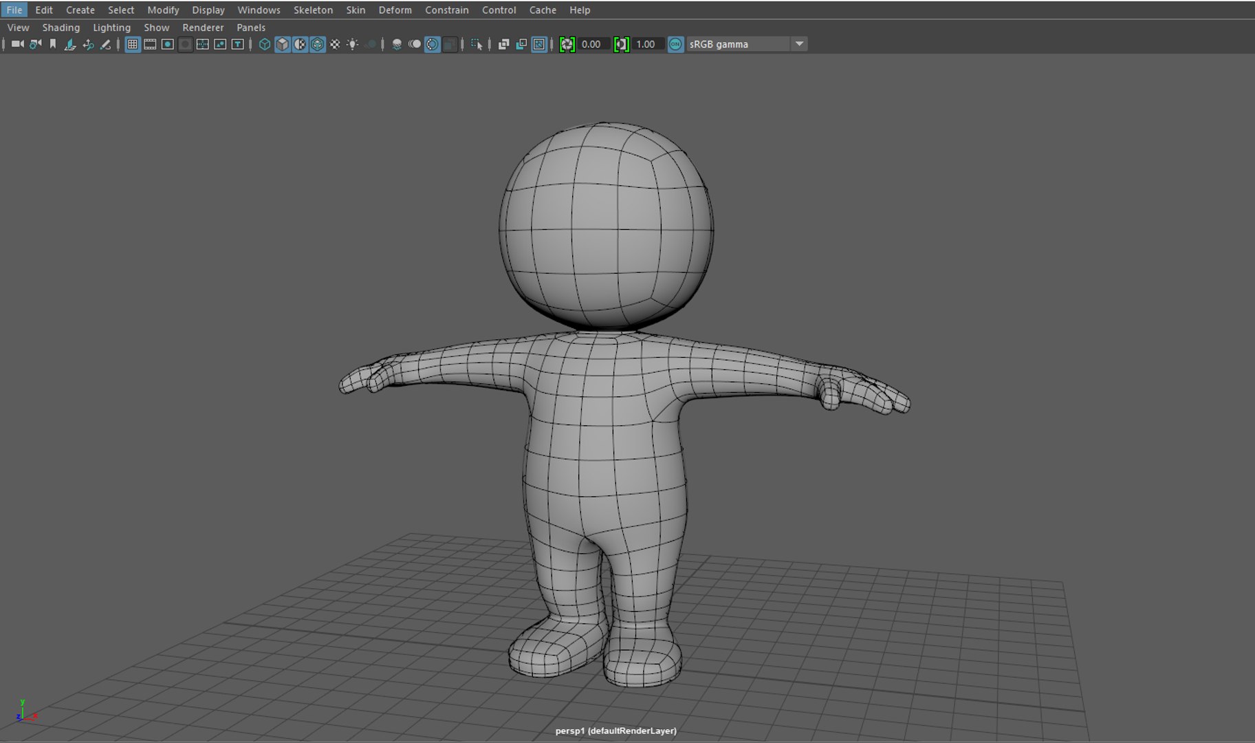 Simple Character 3D - TurboSquid 1404171