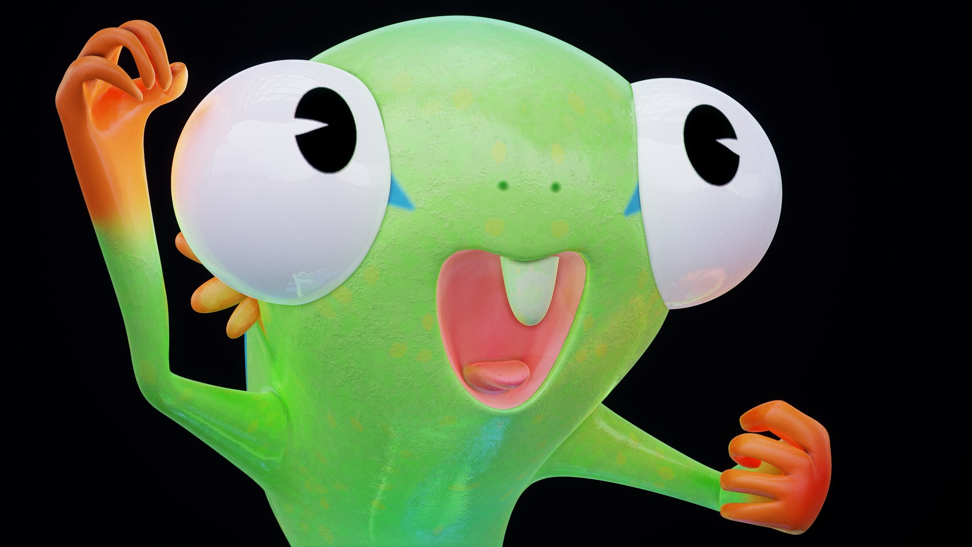 3D murloc warcraft character rigged model - TurboSquid 1641135