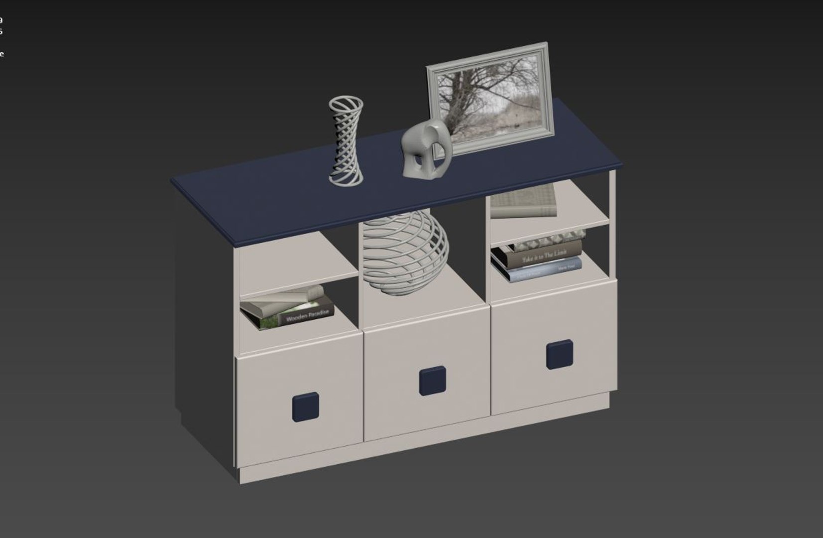 3D Dresser - TurboSquid 2011611