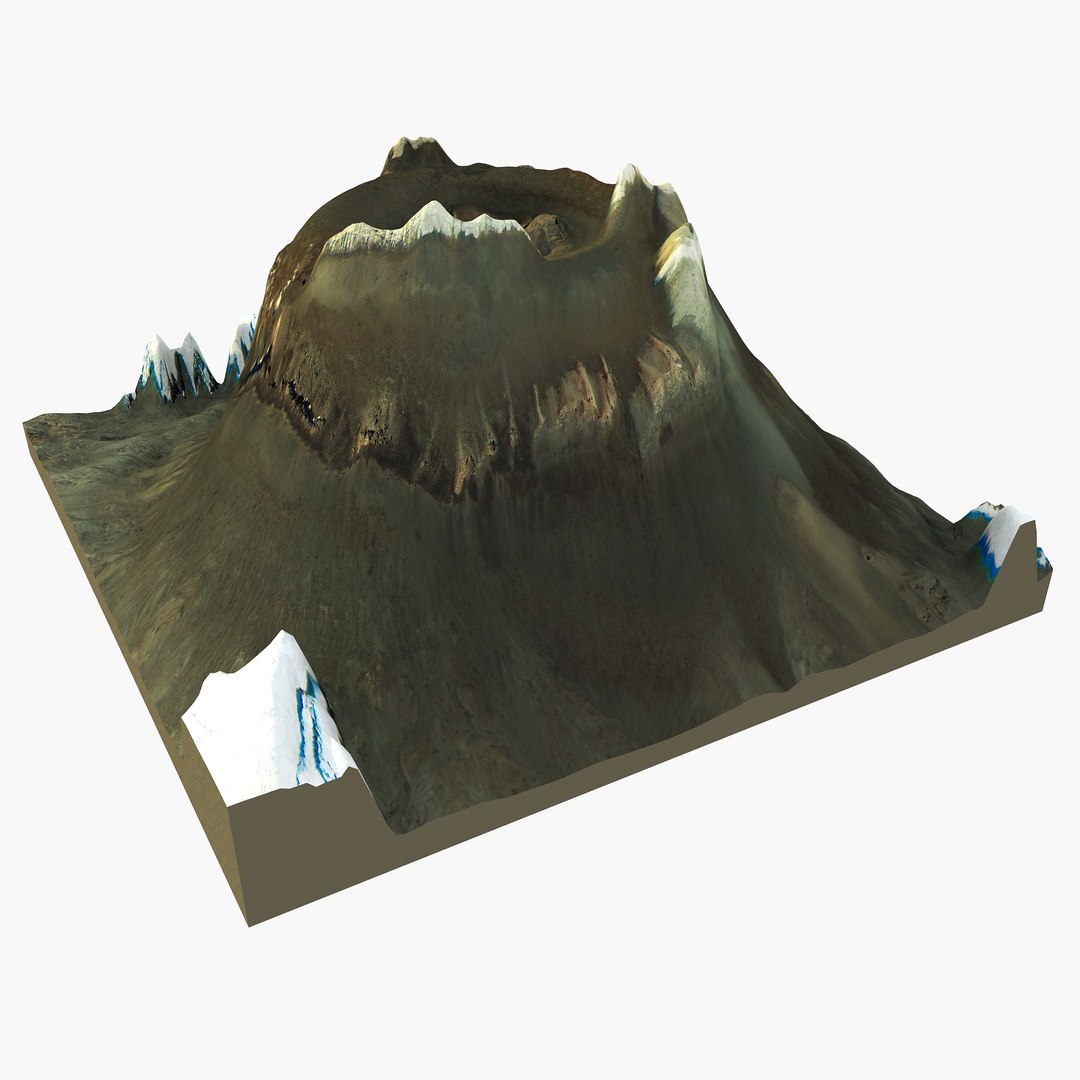 mountain pack 3=2 3d model