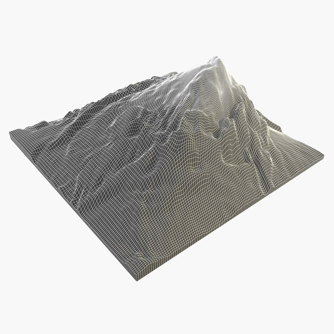 mountain pack 3=2 3d model