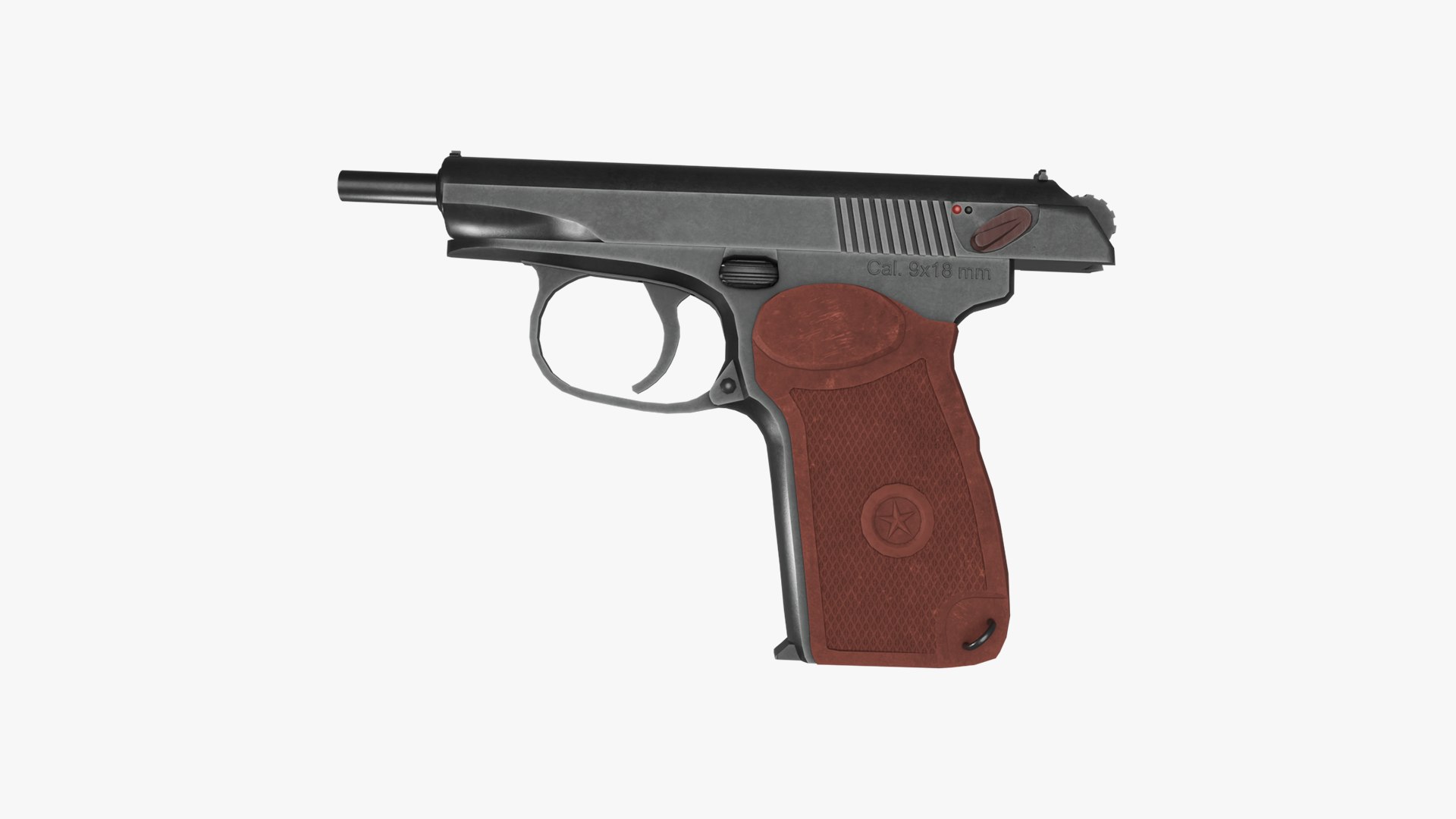 3D Model Pistol PM - TurboSquid 2199243
