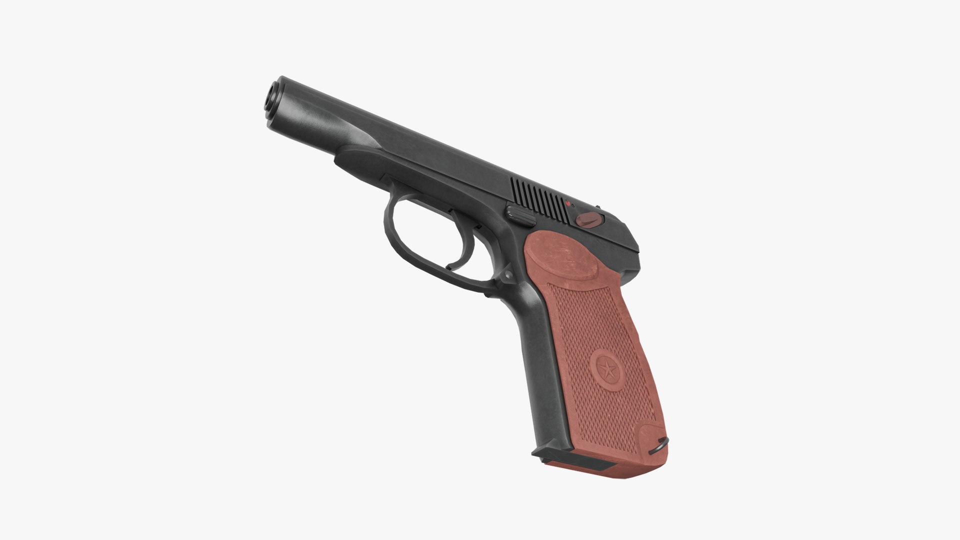 3D Model Pistol PM - TurboSquid 2199243