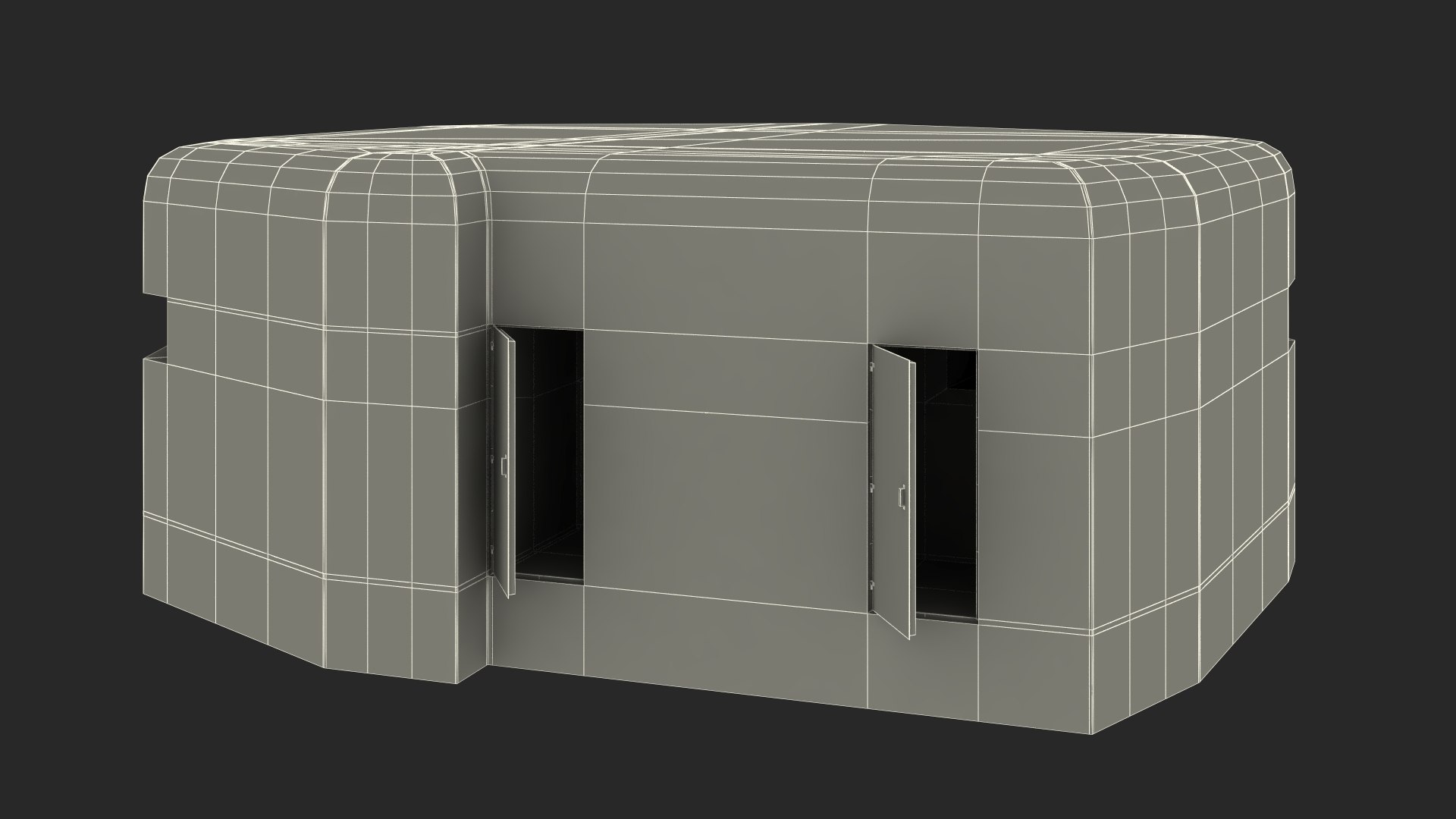 Concrete Bunkers Collection 3D Model - TurboSquid 2428193
