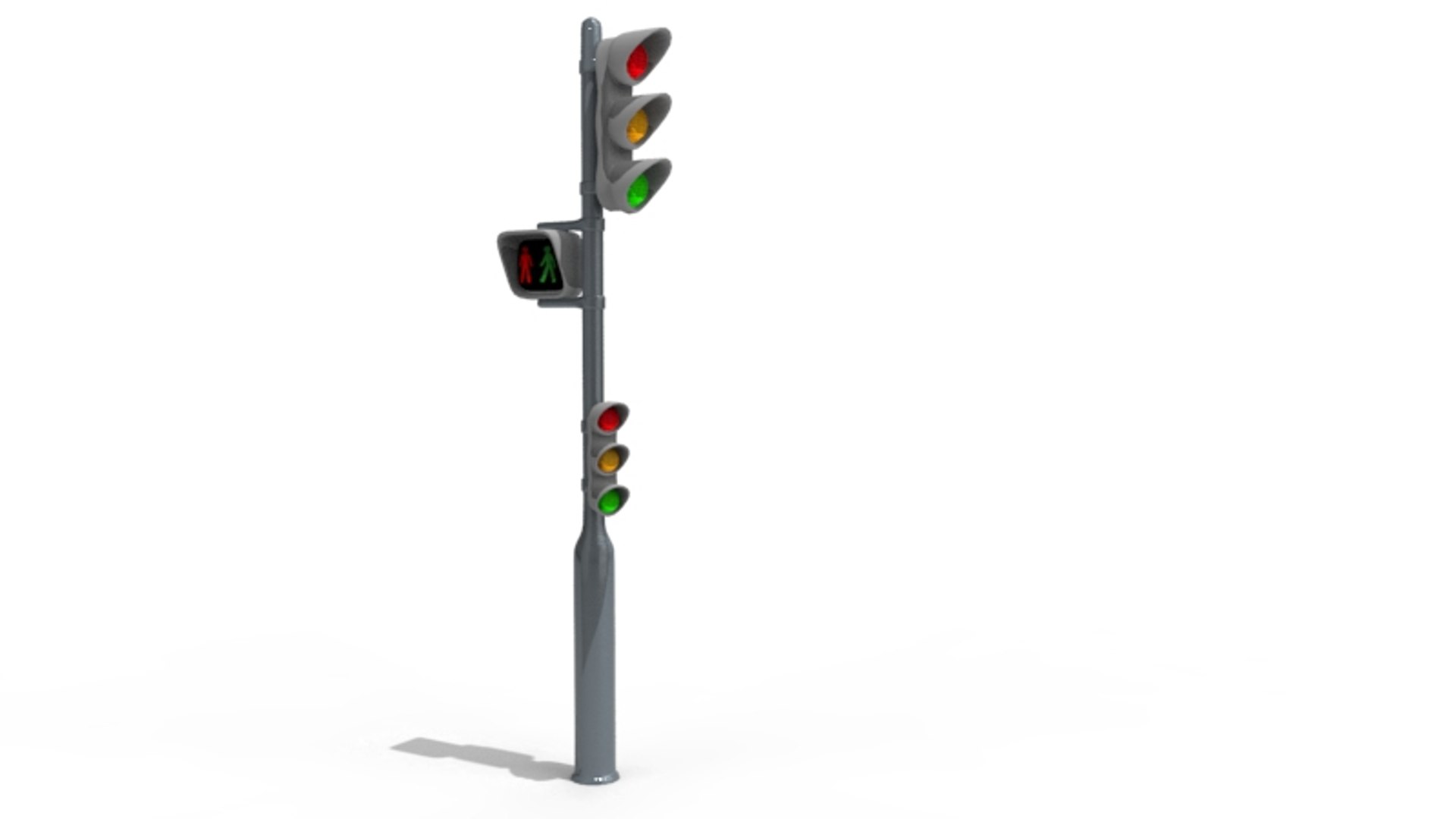 3D model traffic light - TurboSquid 1192957