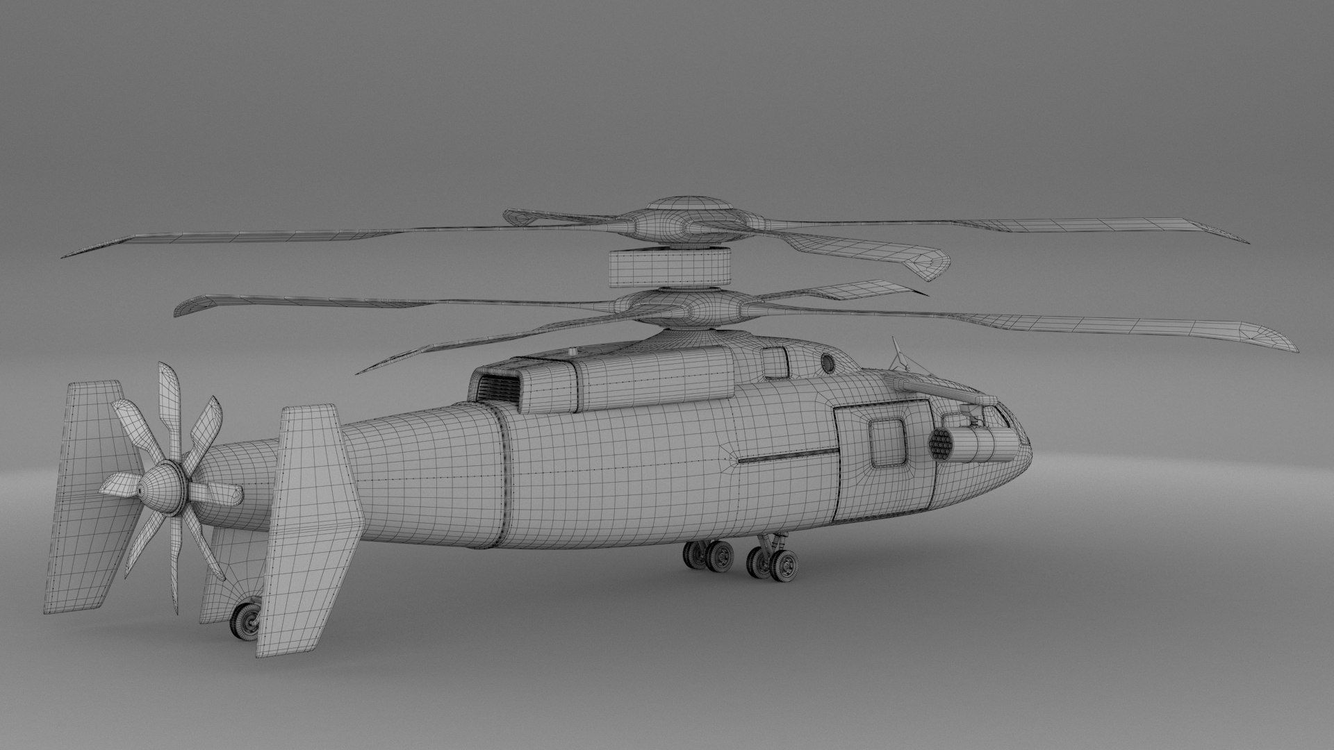 3D Model Military Helicopter - TurboSquid 1825998