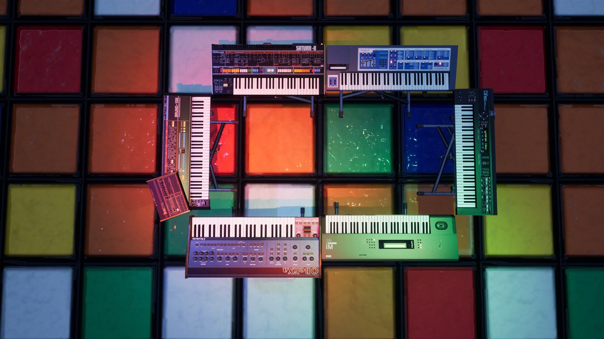 Synthesizers Collection For Unreal Engine Model - TurboSquid 2030783