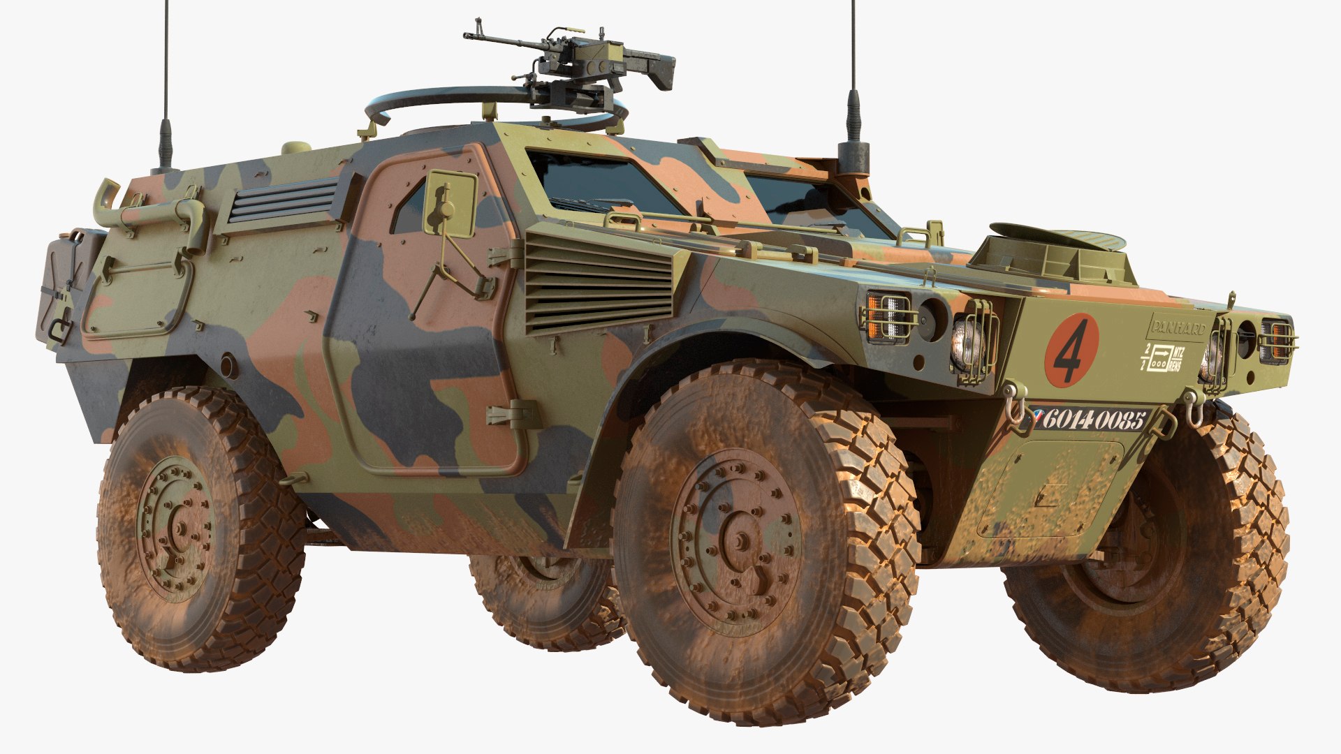 Panhard General Defence VBL 3D-Modell - TurboSquid 1705570