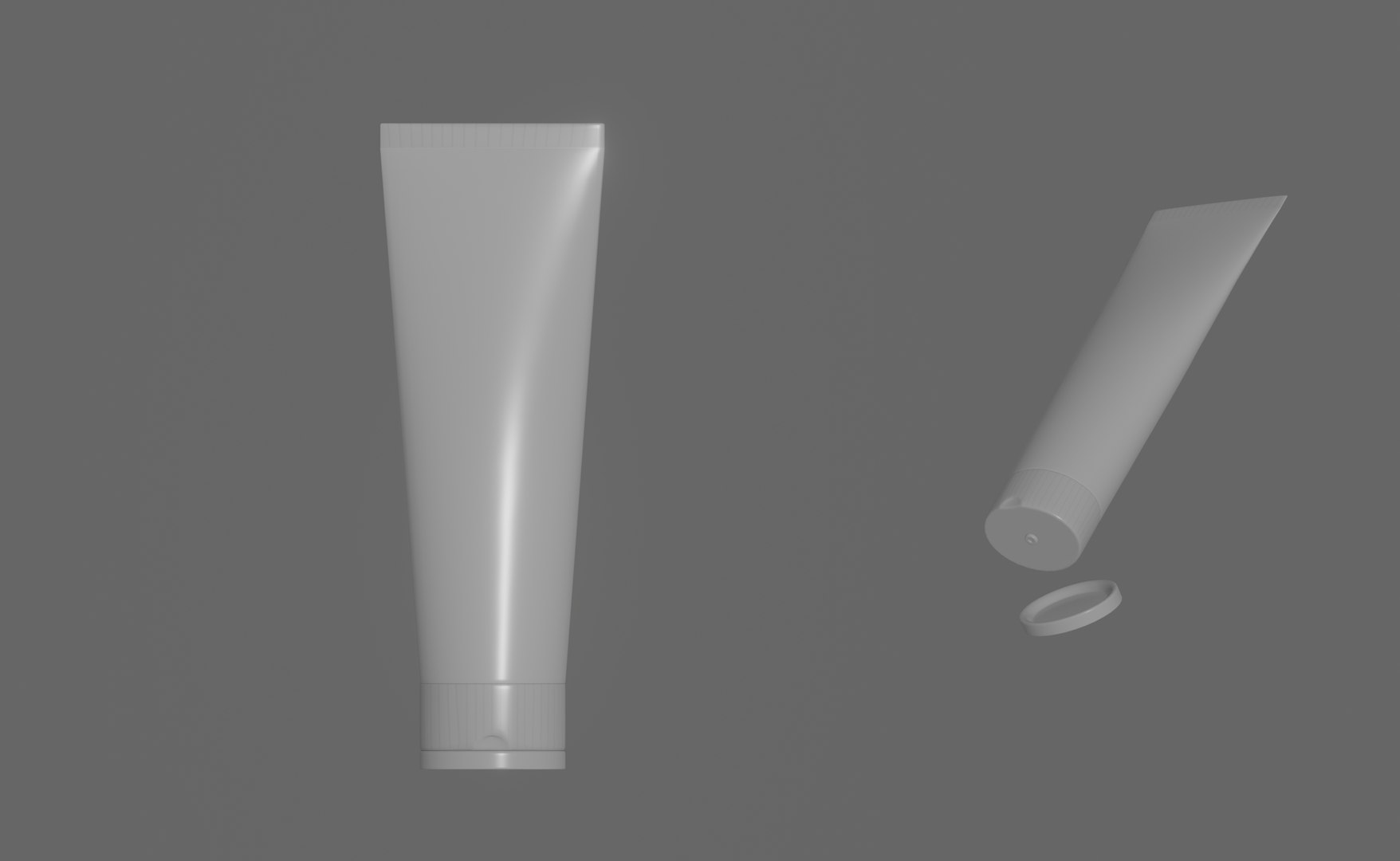 3D Model Cream Bottle - TurboSquid 2044755