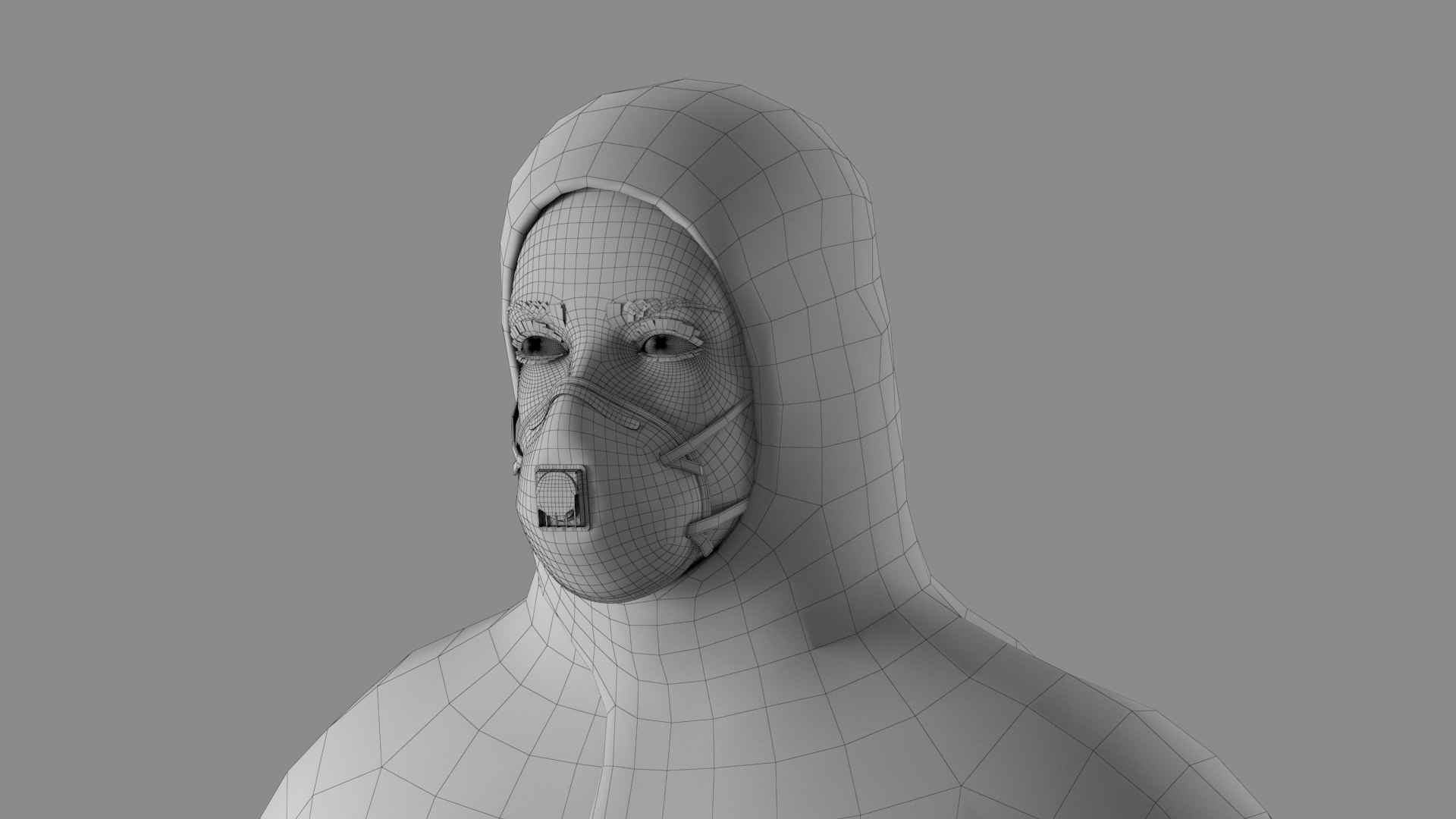 Female Protective - 3D - TurboSquid 1542097