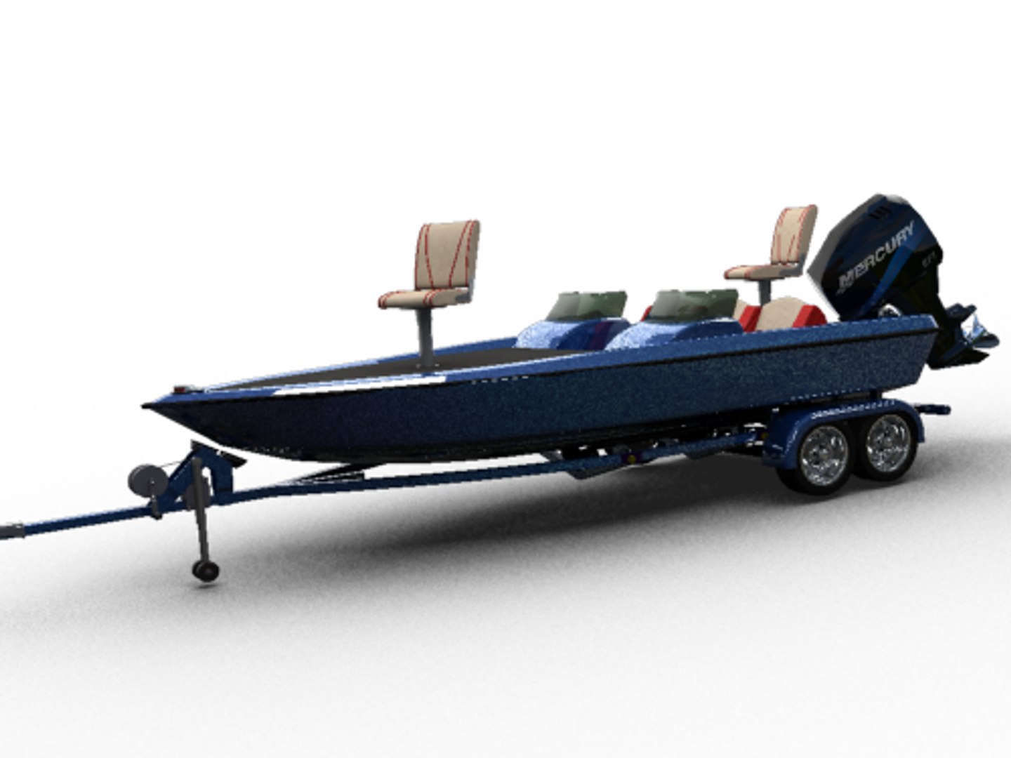 3d Fishing Boat Model