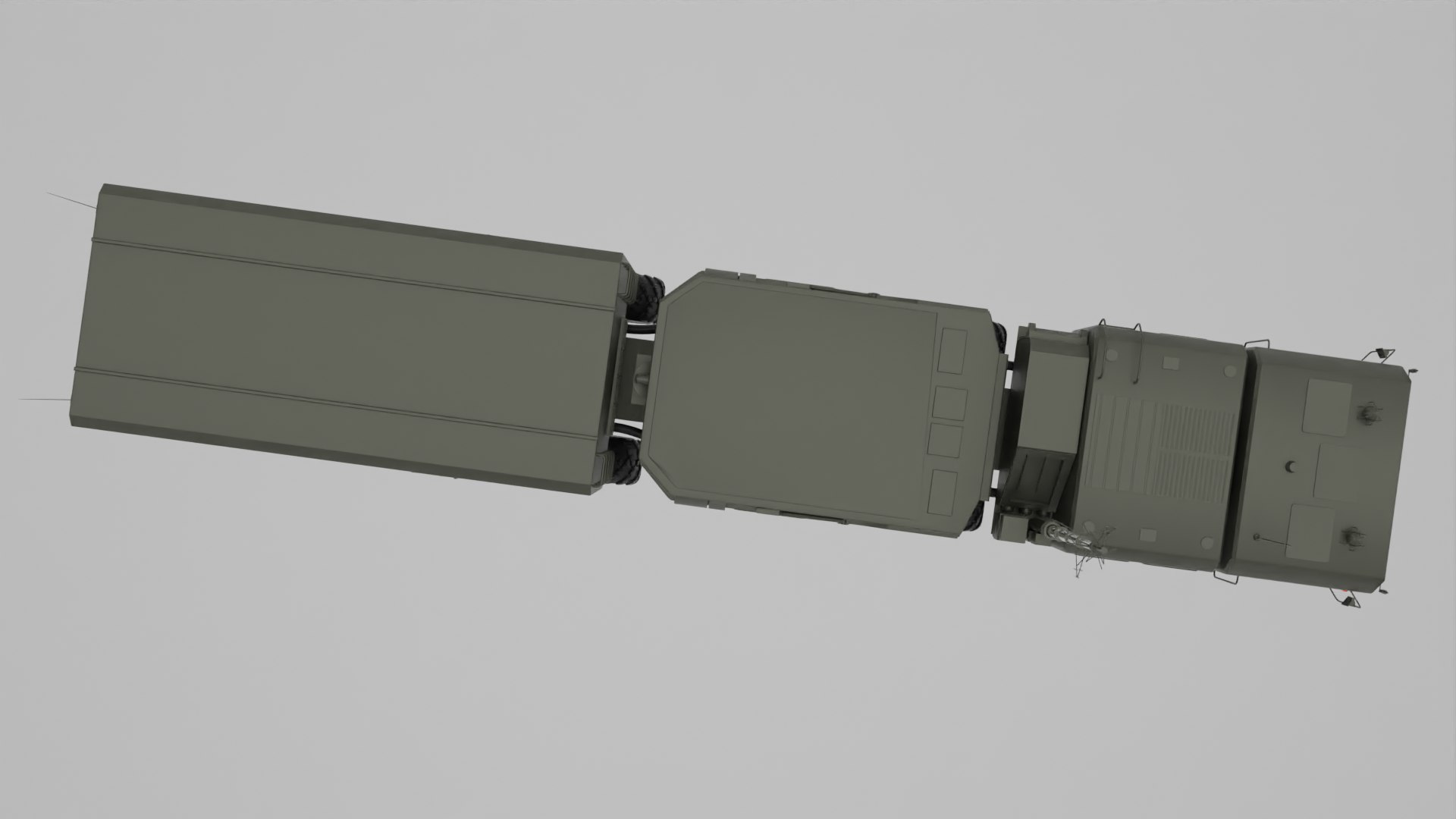 3D Mobile Radar Station 96L6 For S 400 Model - TurboSquid 2223346