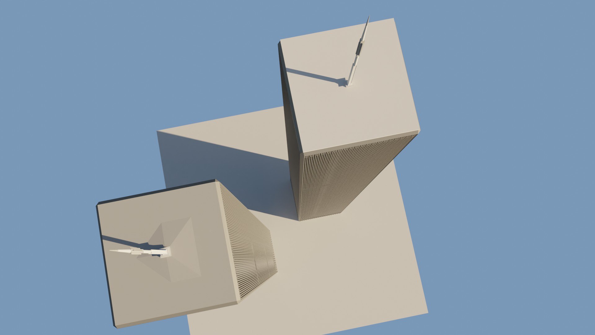 World Trade 3d Model