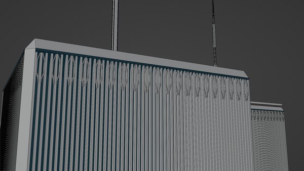 world trade 3d model