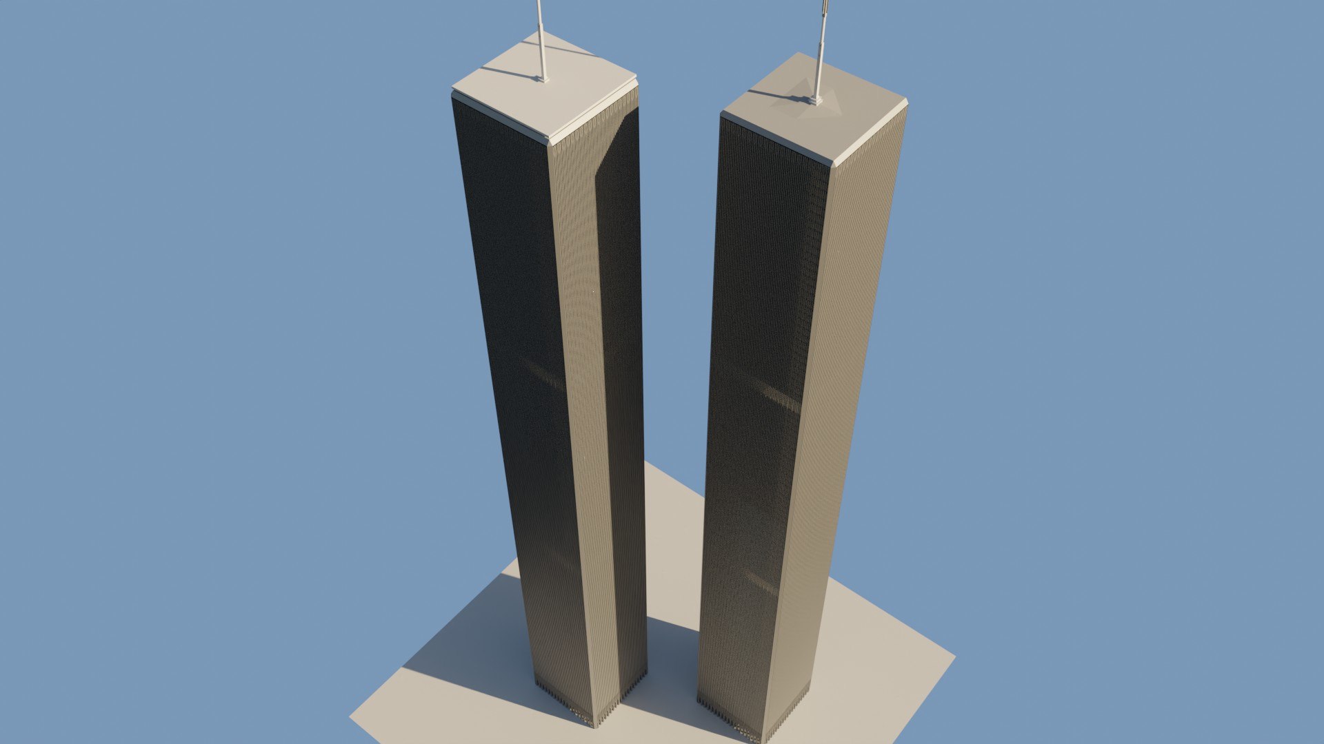 World Trade 3d Model
