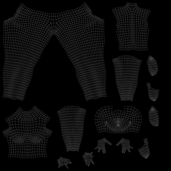 3D female base mesh character - TurboSquid 1710219