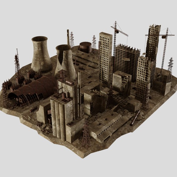 Blender Factory Models | TurboSquid