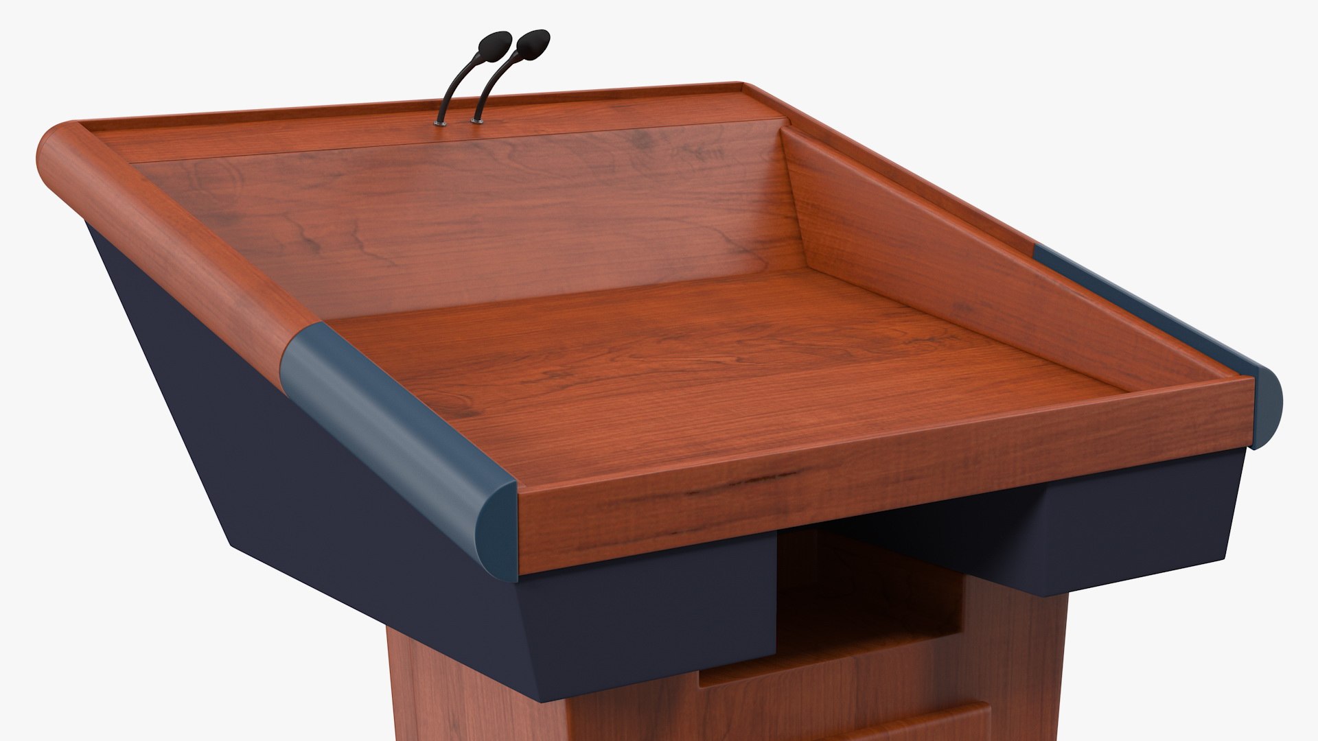 3D Model Speech Stand White House - TurboSquid 1434828