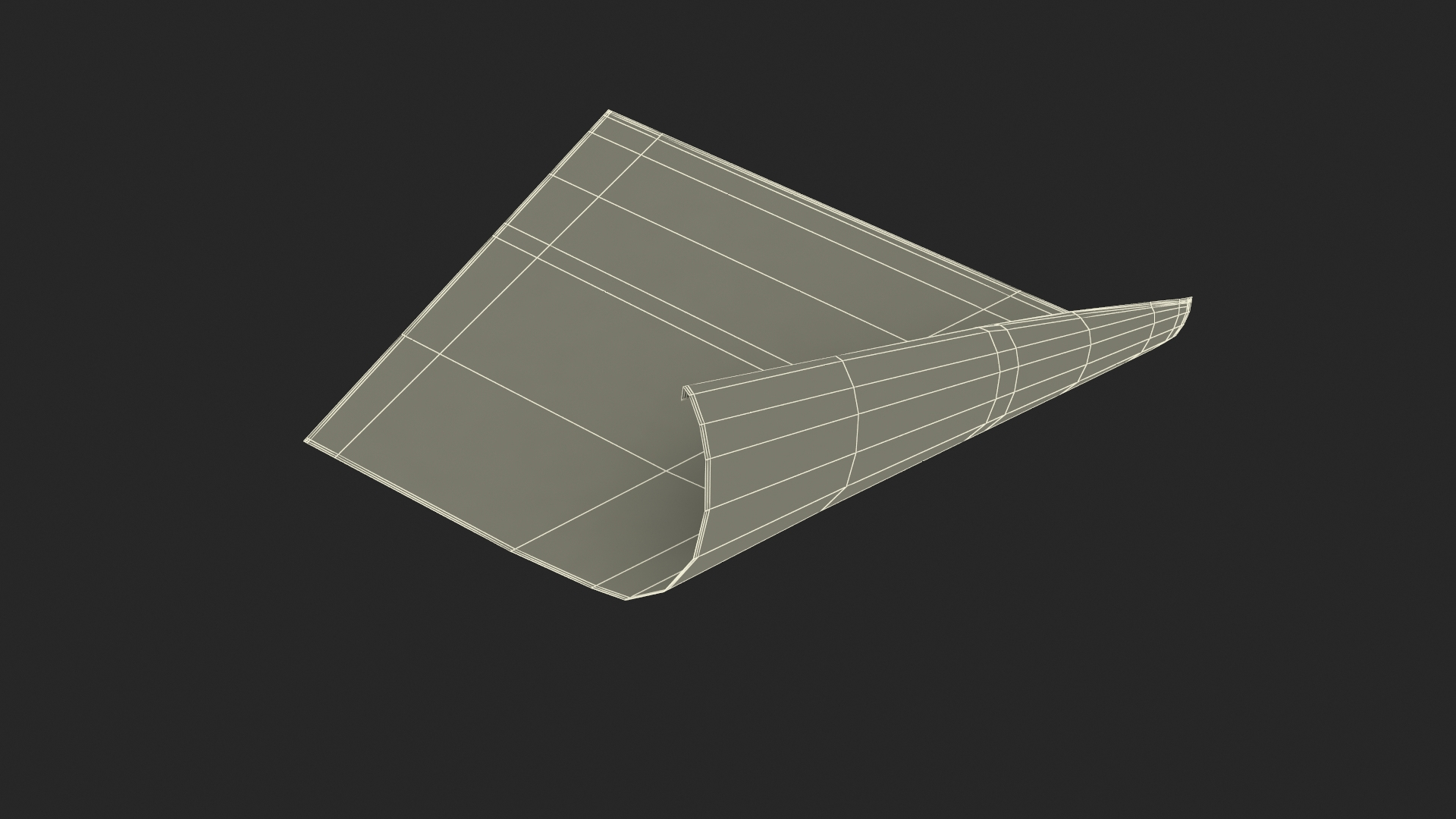 3D Curled Paper Sheet Model - TurboSquid 1993733