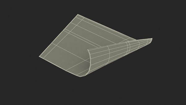 3D Curled Paper Sheet model - TurboSquid 1993733